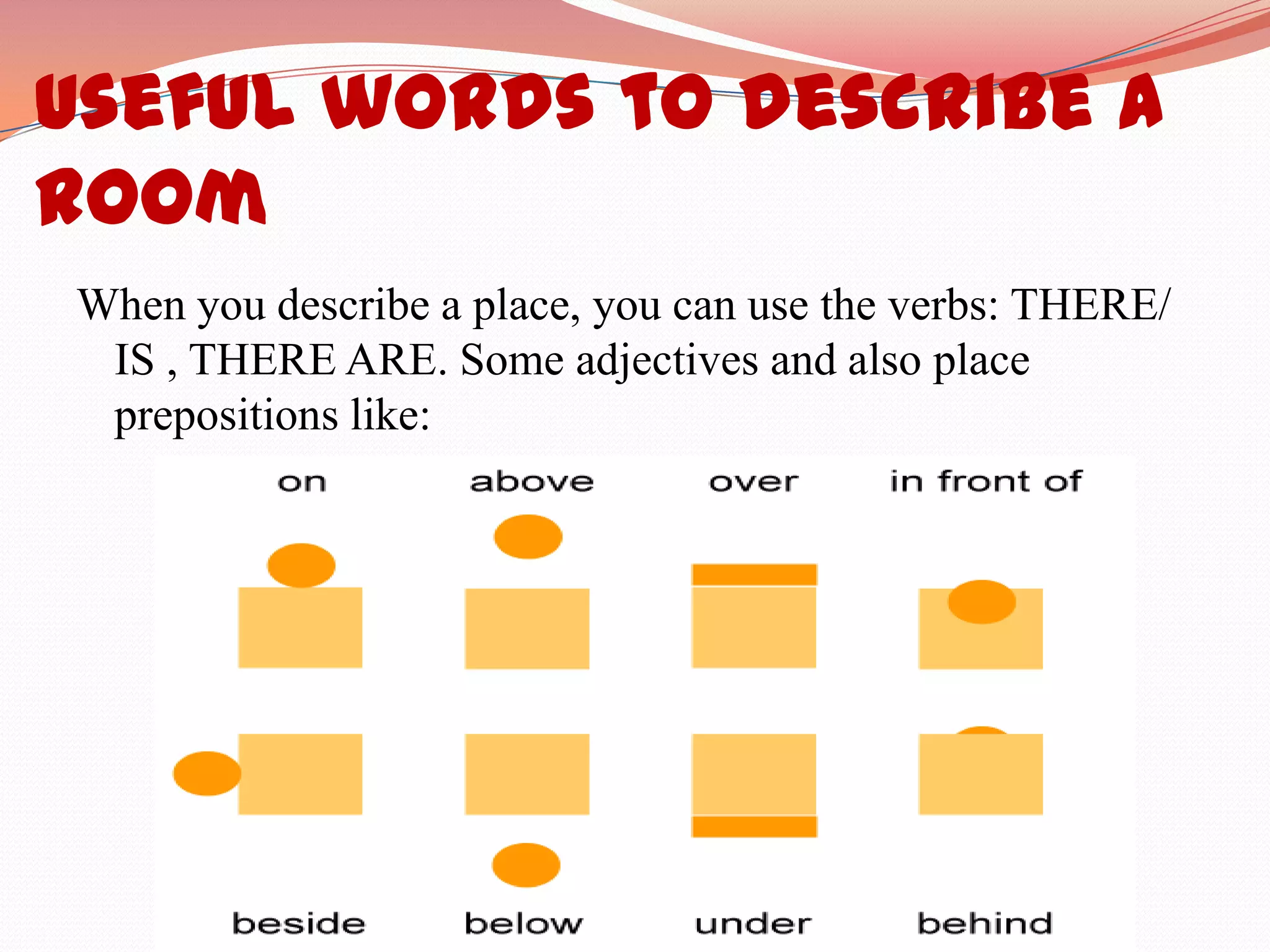 Describing Places | PPTX