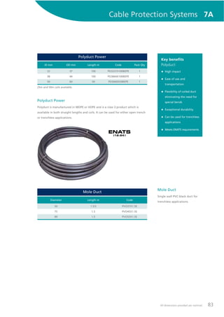 Polypipe Cable Ducting - Ridgiduct Power Cable Ducting - Polypipe Split ...