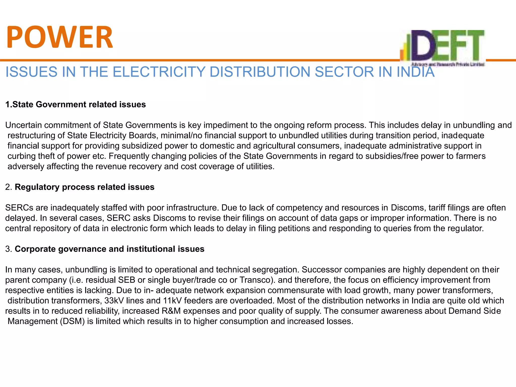 Power sector in India | PPTX