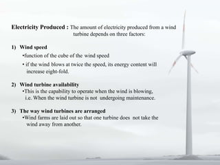 Wind Power Plant | PPT