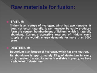 NUCLEAR FUSION | PPTX