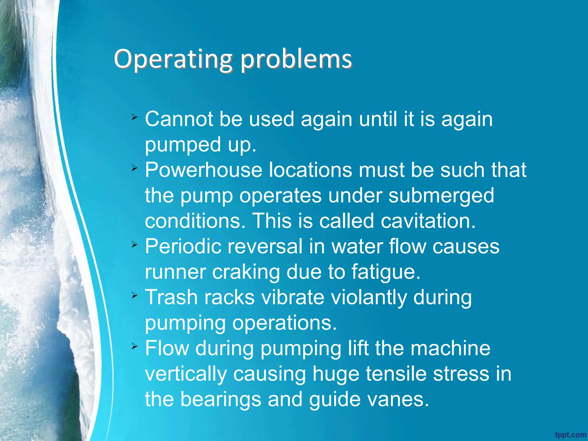 Pump storage Hydroelectricity | ODP
