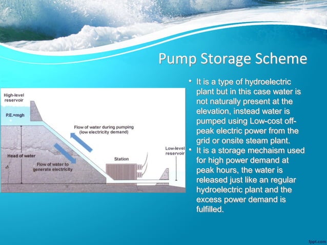 Pump storage Hydroelectricity | ODP | Data Storage and Warehousing ...