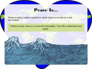 Peace day. | PPT