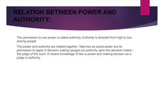 Power and authority | PPTX