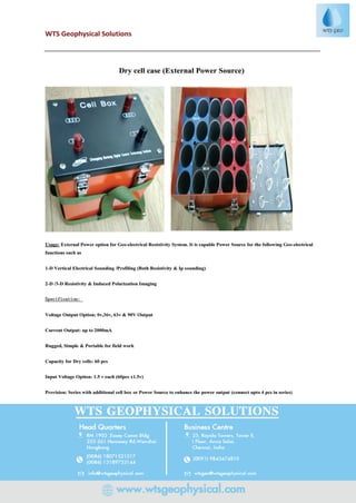 Geo Electrical Resistivity Meter | PDF