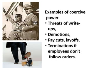 power with definition and types of power | PPT