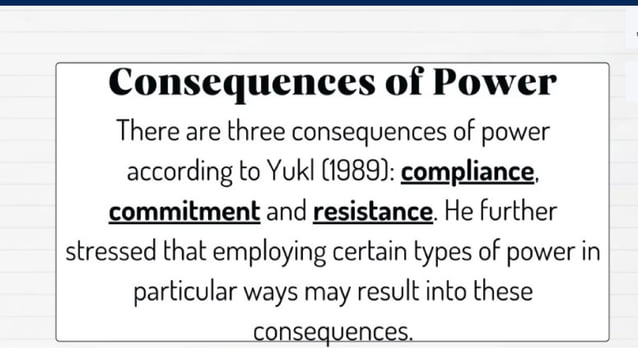 The nature, dimension and types of consequences | PPTX