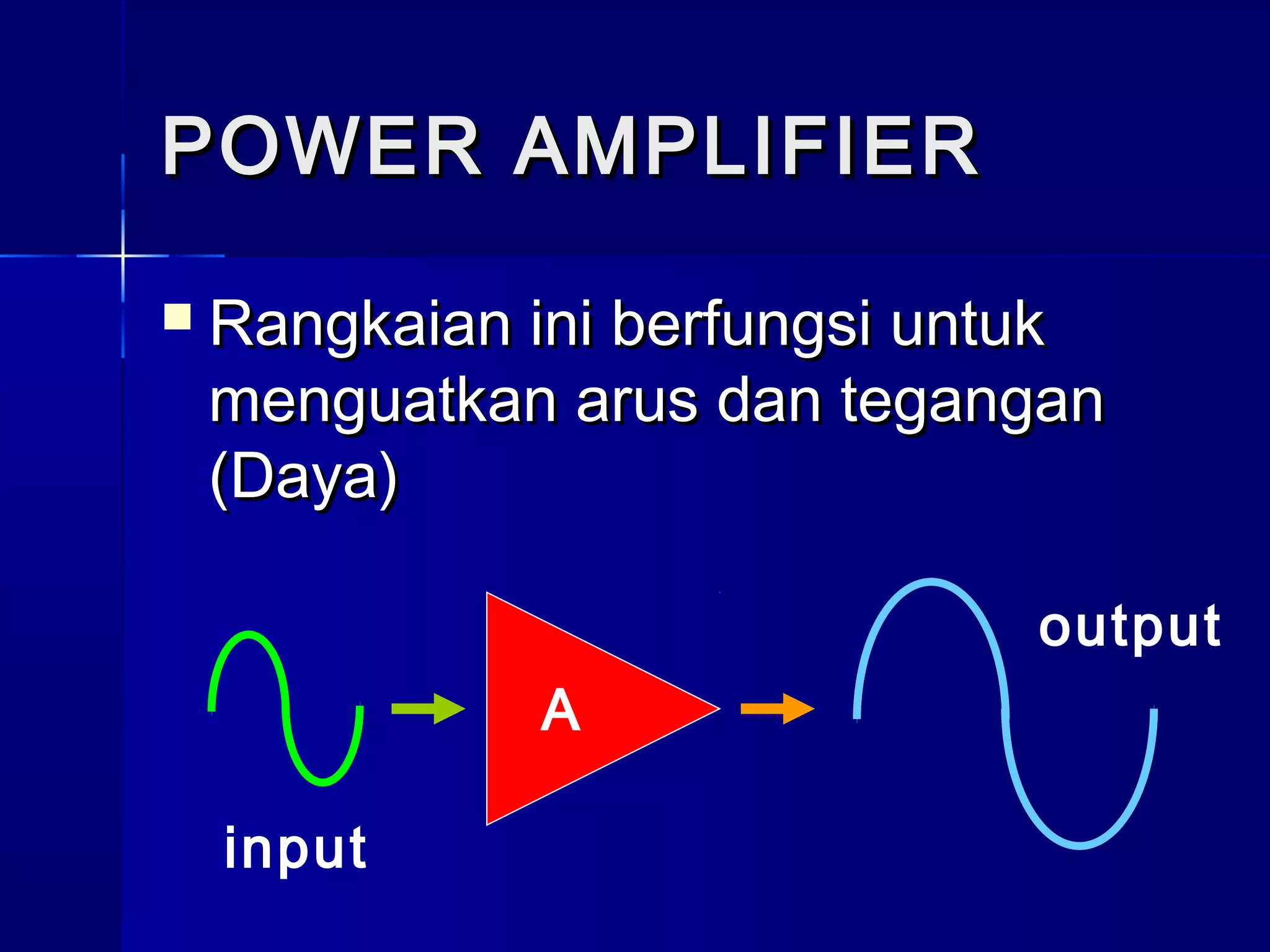 Power amplifier | PPT