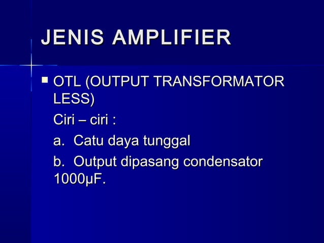 Power amplifier | PPT