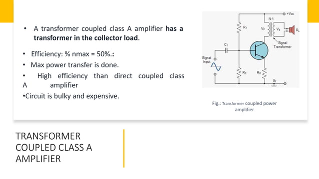 Power-Amplifiers (1) (2).pptx for amplifiers | PPTX | Computer Networking | Computing