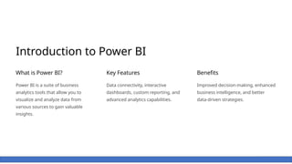 Power BI: Driving Organizational Success | PPTX