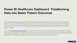 Power-BI-Healthcare-Dashboard-Transforming-Data-into-Better-Patient ...