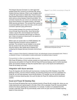Bring your data to life with Power BI | PDF