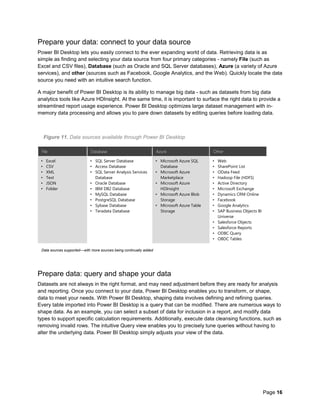 Bring your data to life with Power BI | PDF
