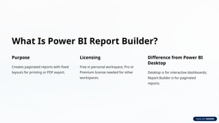 Power-BI-Report-Builder-A-Guide-for-Beginners | PPTX