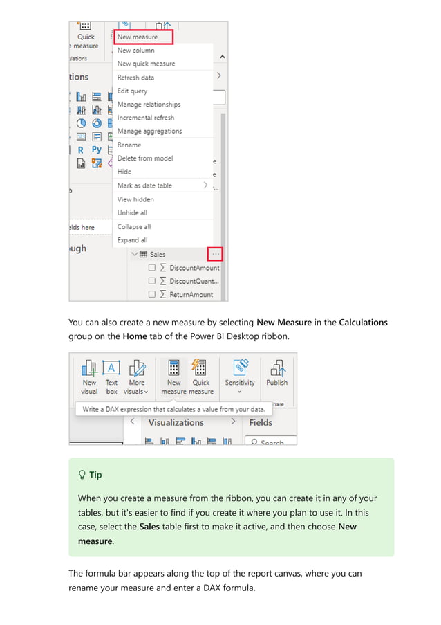 powerbi Model transformation and DAX.pdf