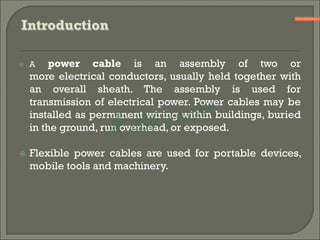 Power cables-160211193139 | PDF