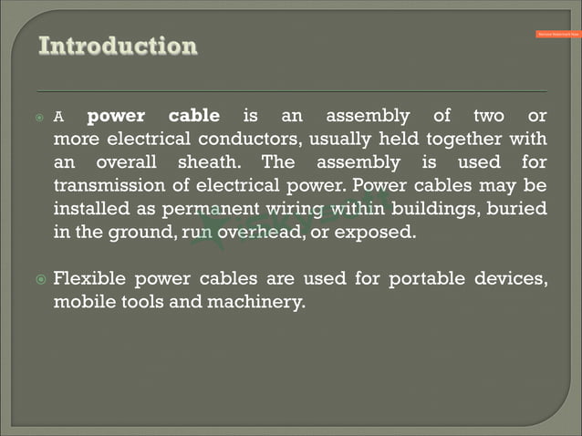 Power cables-160211193139 | PPT
