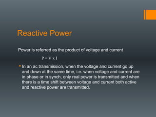 Power control in power systems | PPT