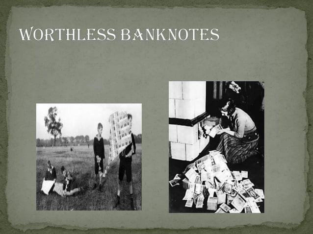 The hyperinflation of 1923 in Germany | PDF