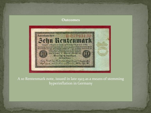 The hyperinflation of 1923 in Germany | PDF