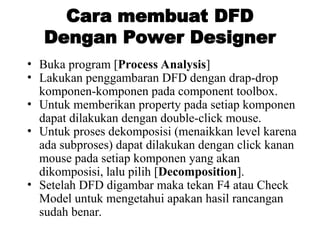 Memberikan gambaran umum rekayasa software Mengenalkan Power Designer ...