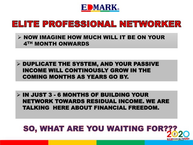 Edmark Power Elite marketing presentation | PPT