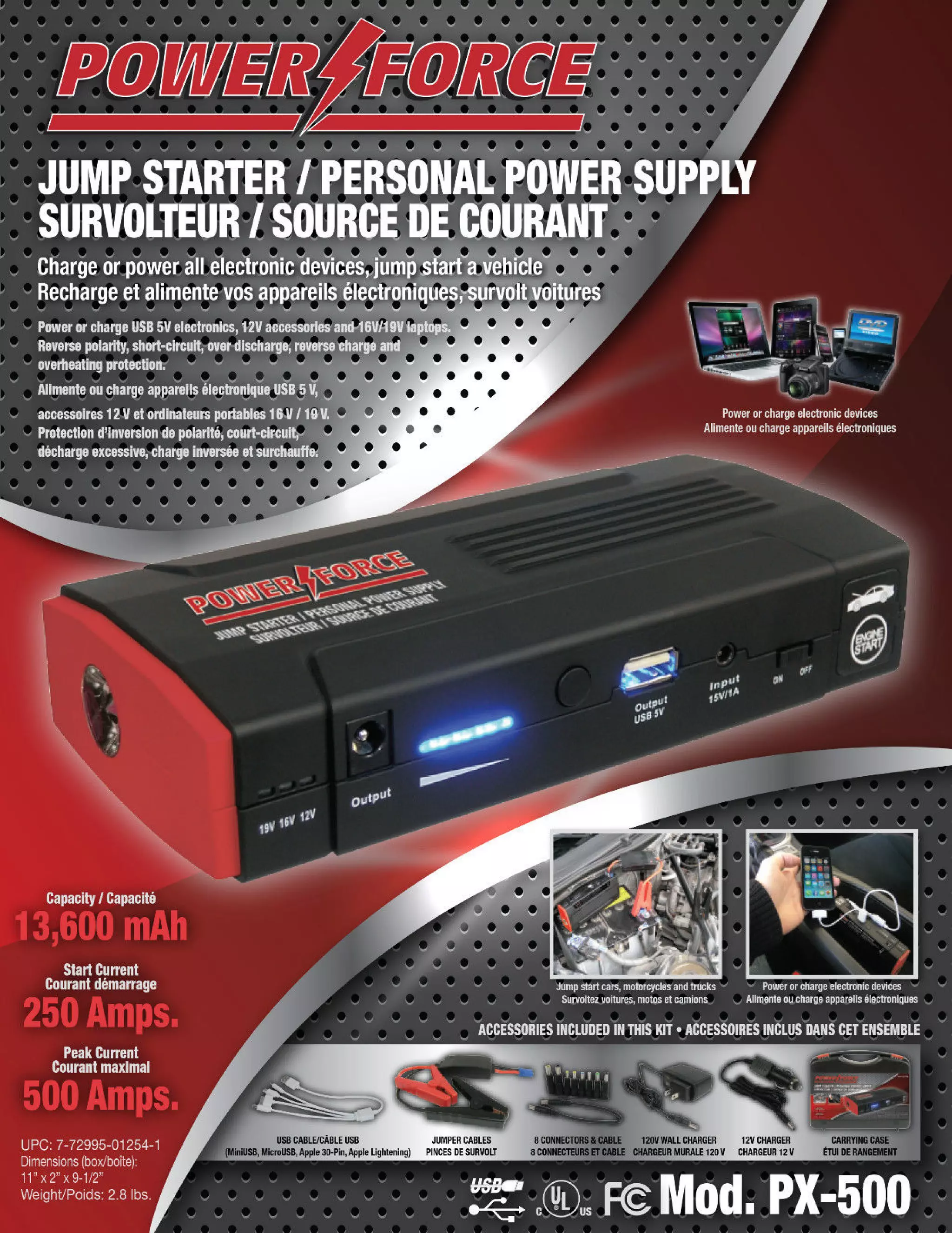 King Canada - Power Force PX-500 | PDF