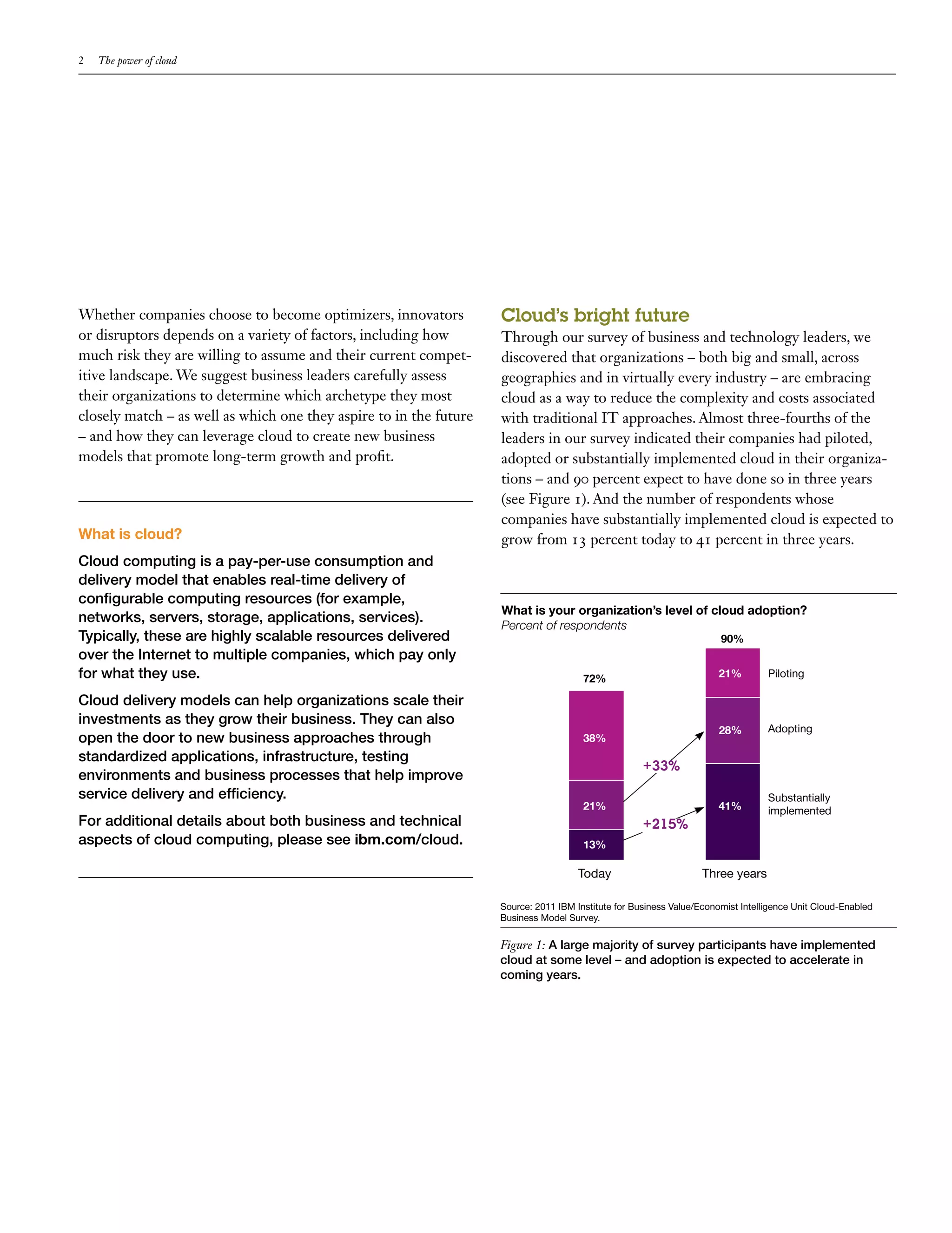 The power of cloud | PDF