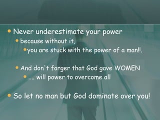 Power Of Men | PPS
