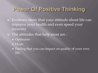 Power Of Positive Thinking | PPT