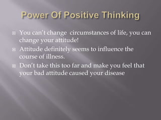 Power Of Positive Thinking | PPT