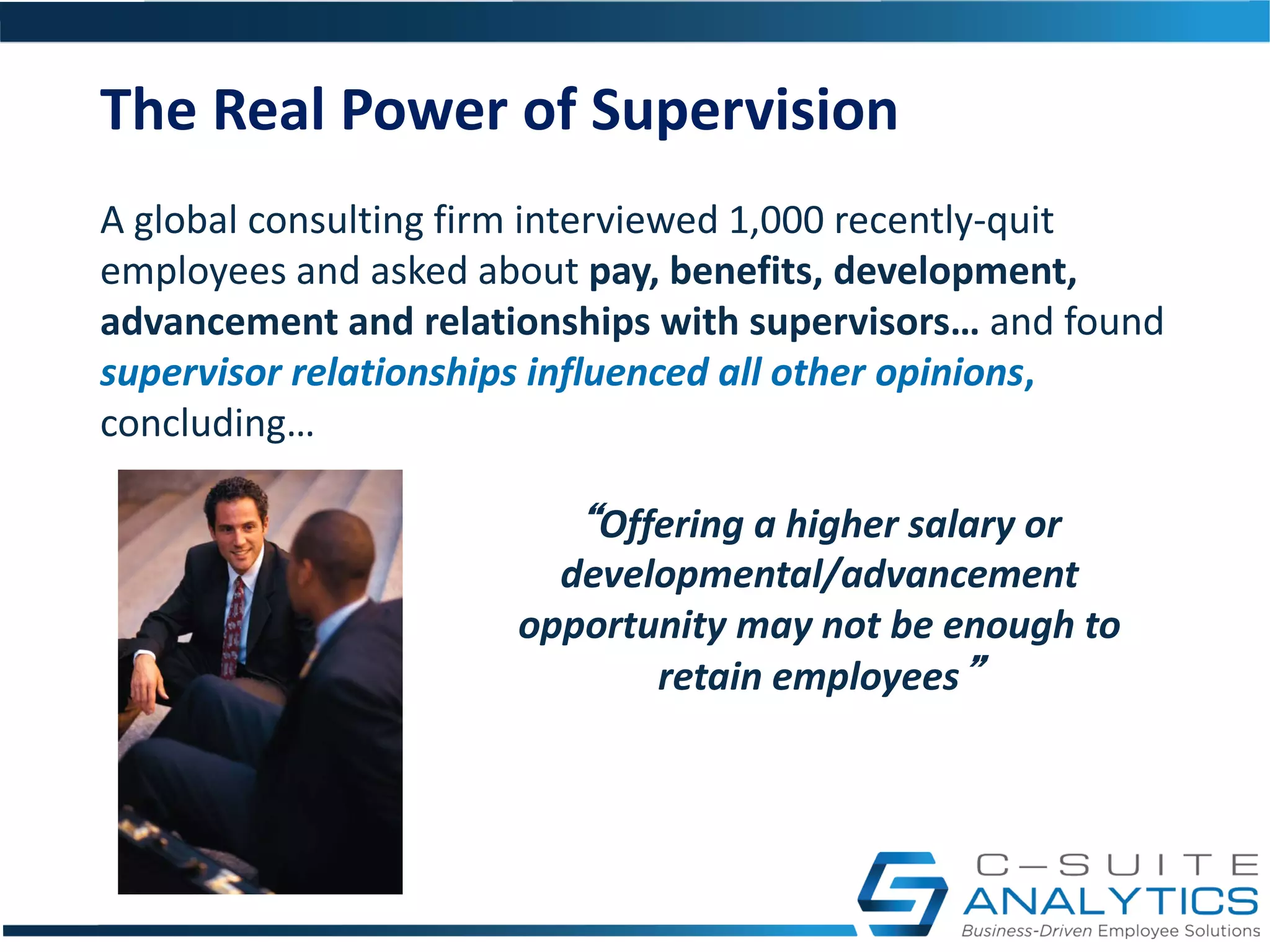 The Power of Stay Interviews for Employee Engagement & Retention | PDF