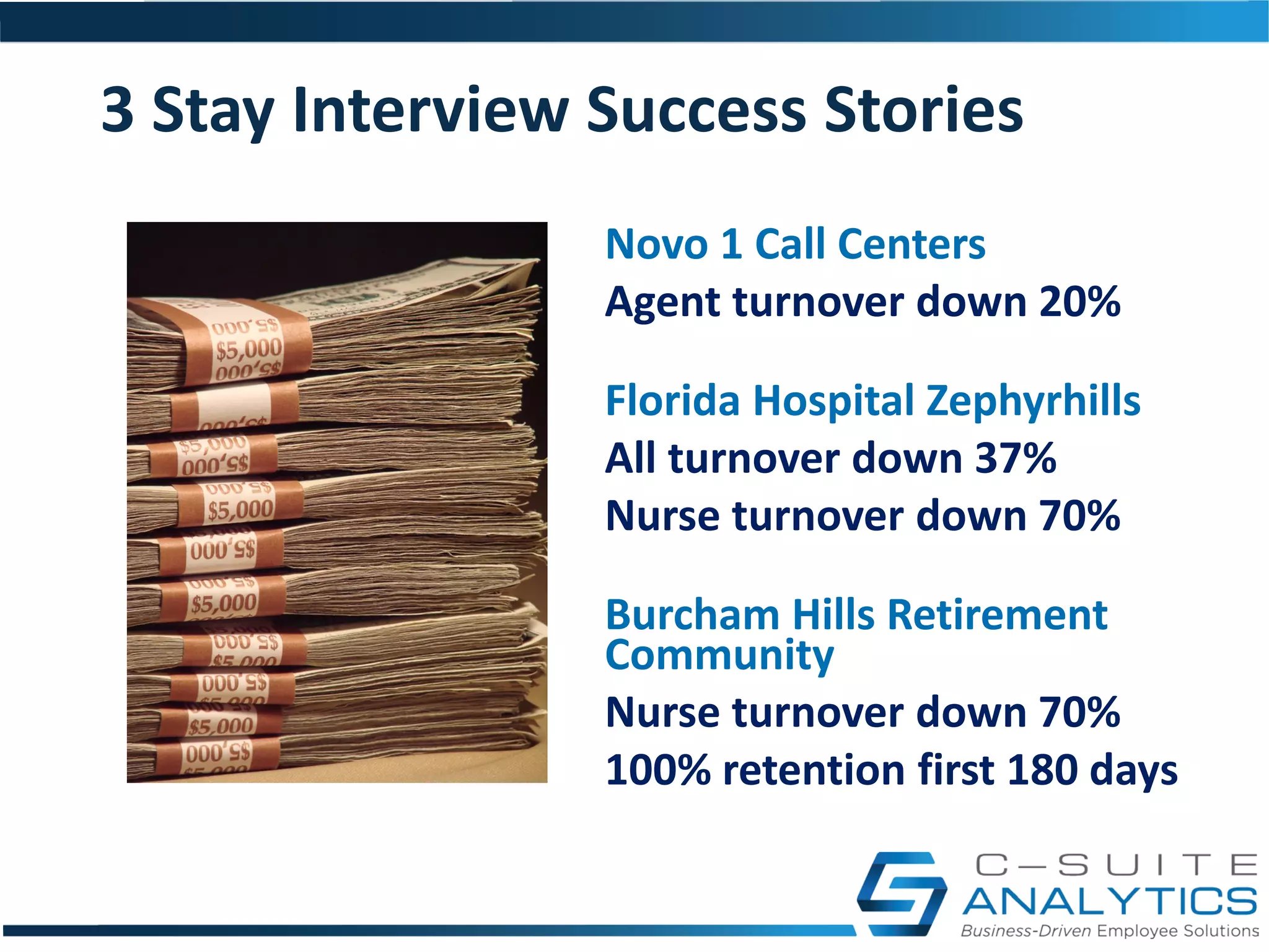The Power of Stay Interviews for Employee Engagement & Retention | PDF