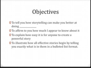 Power of-storytelling-140213003337-phpapp02 | PPTX