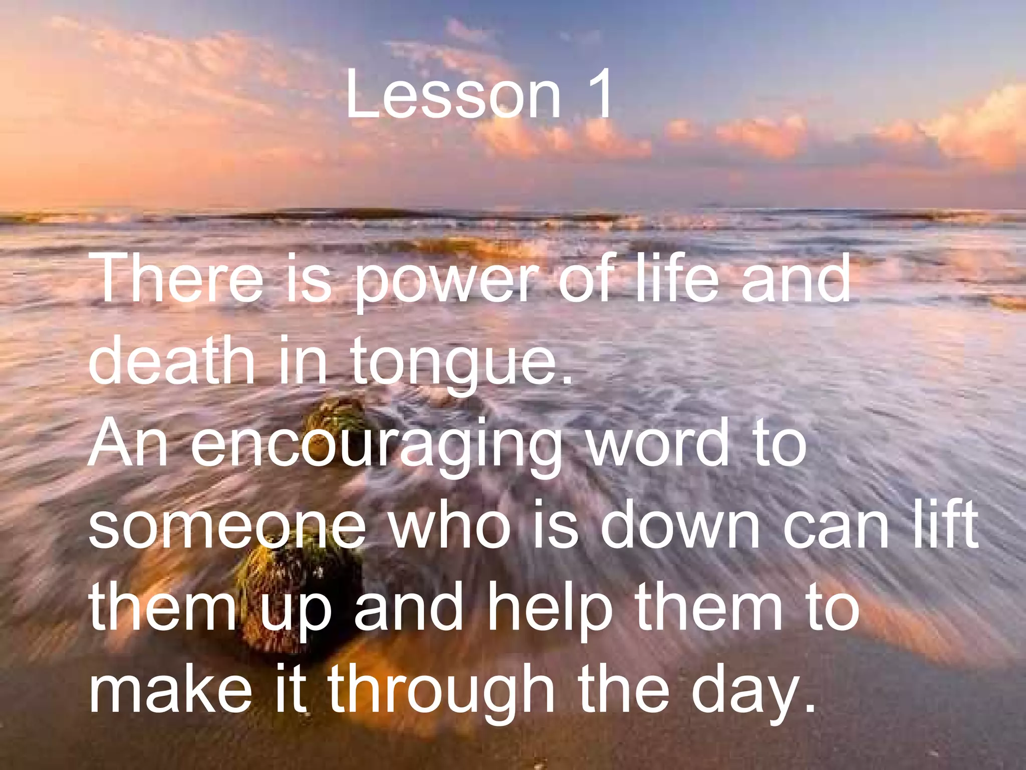 Power of Words | PPT