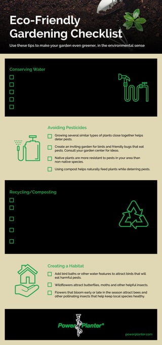 Eco Friendly Gardening Checklist | PDF