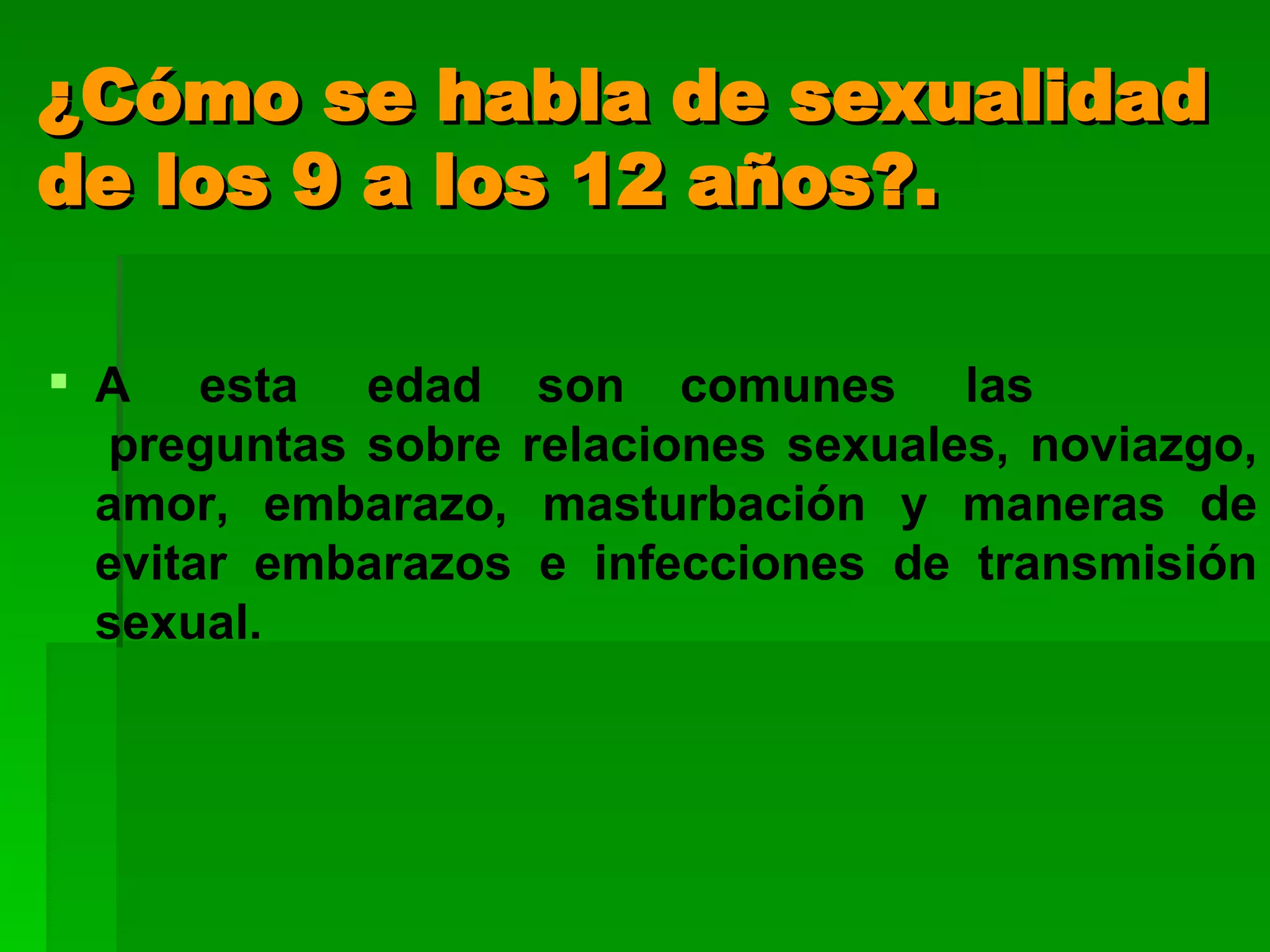 Power Poin Sexualidad Infantil Ppt