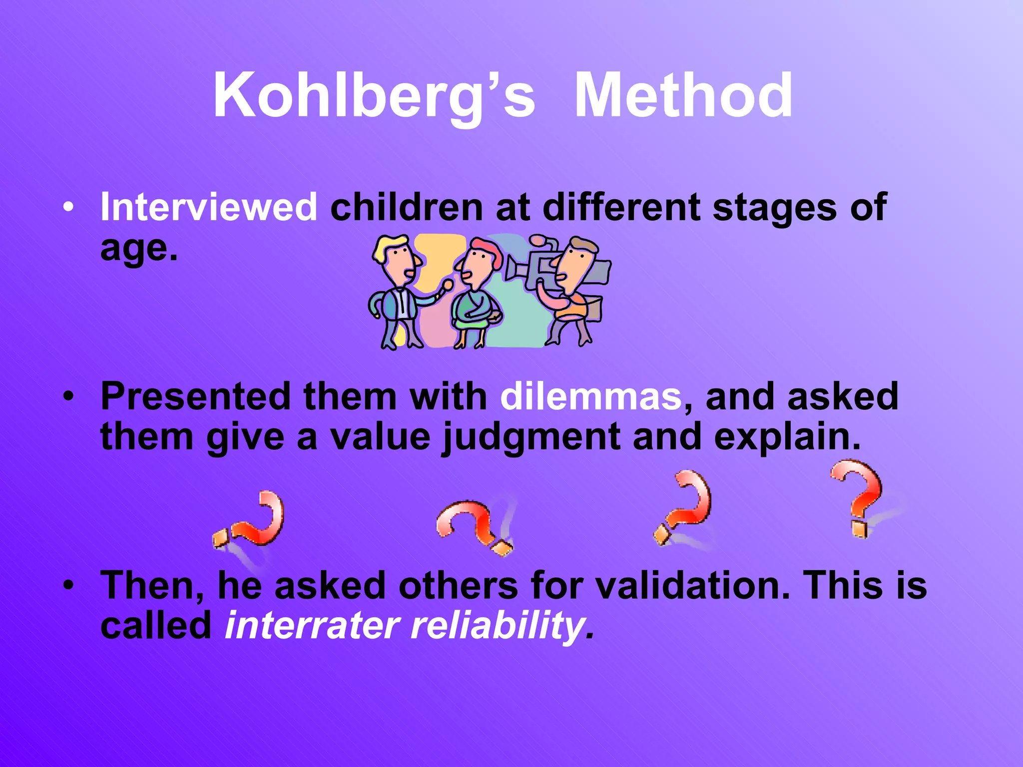 L. Kohlberg (revised) | PPT