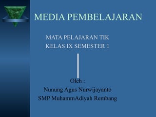 power-point-jaringan kelas sebelas SMA.ppt