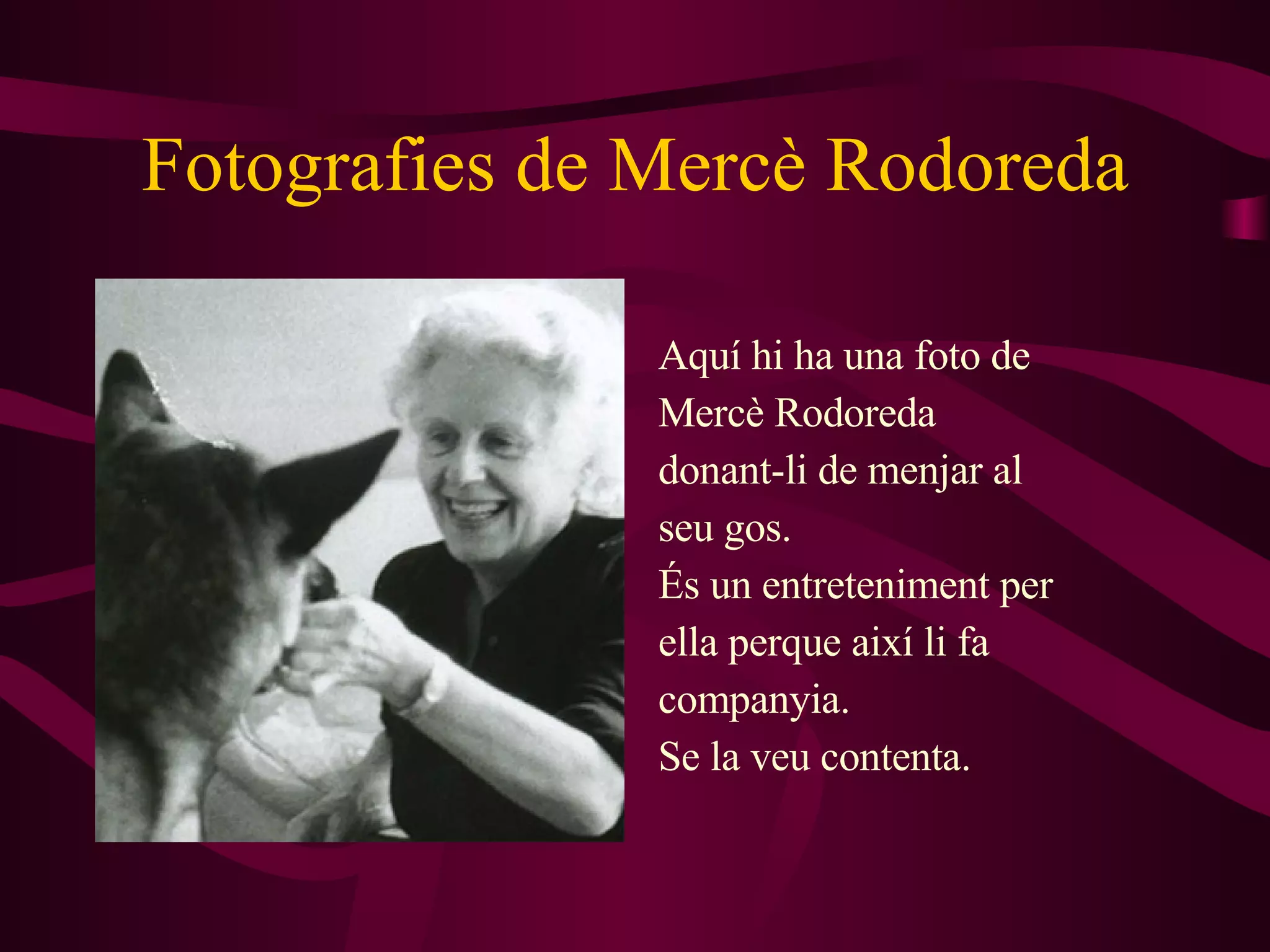 Power Point Mercè Rodoreda | PPT