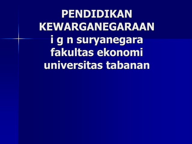 Power point-pendidikan-kewarganegaraan-copy1 | PPTX