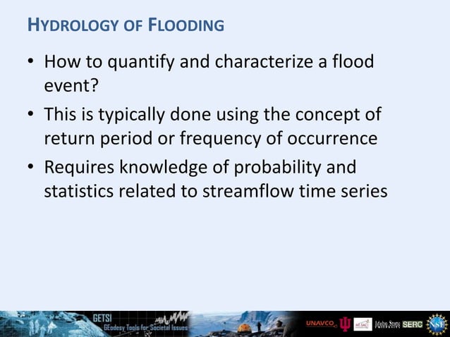 Unit 1 Introduction to Flooding Presentation | PPT