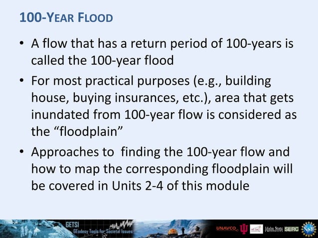 Unit 1 Introduction to Flooding Presentation | PPT