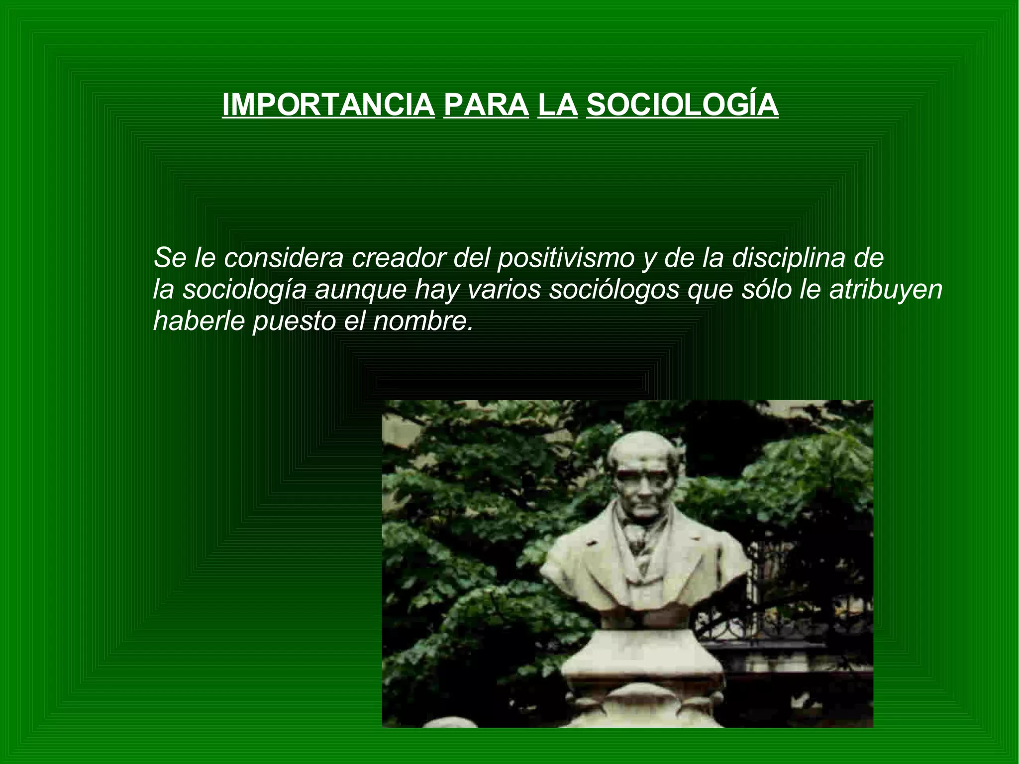 Power Point Sobre Auguste Comte | PPT