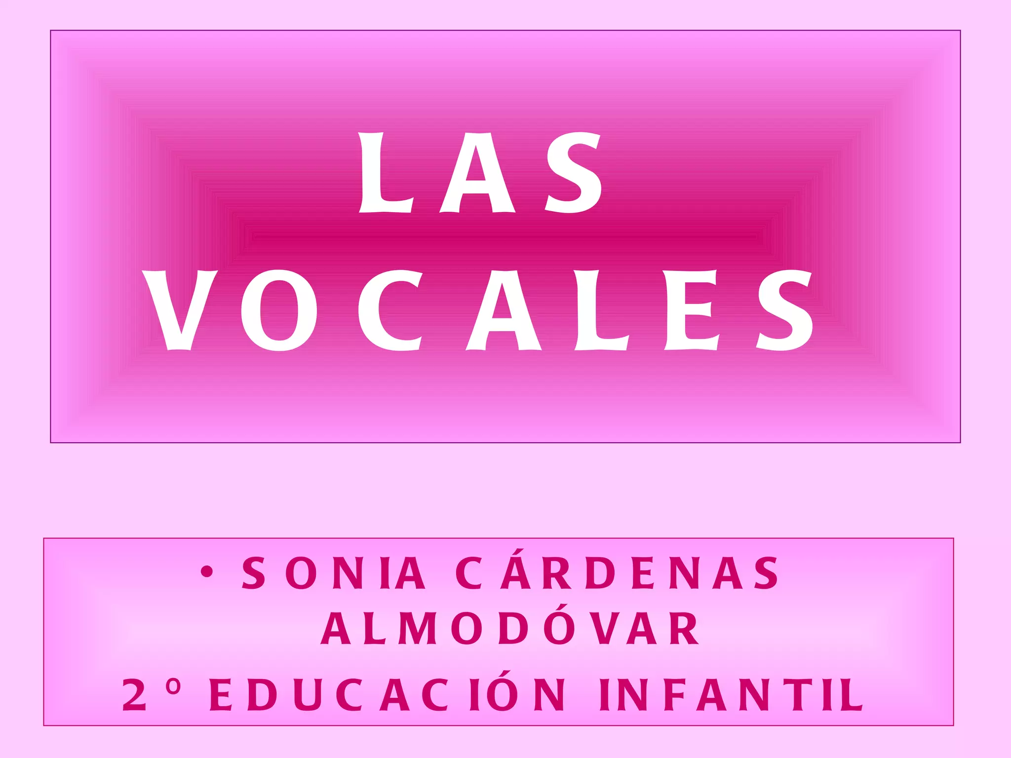 Power point-vocales | PPT