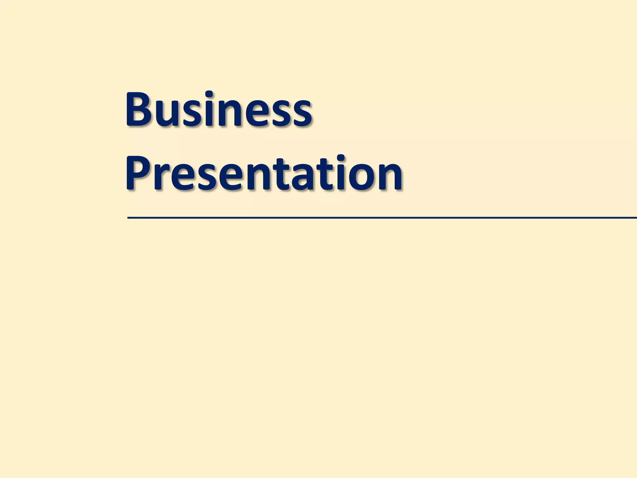 Business Communication Presentation | PPTX