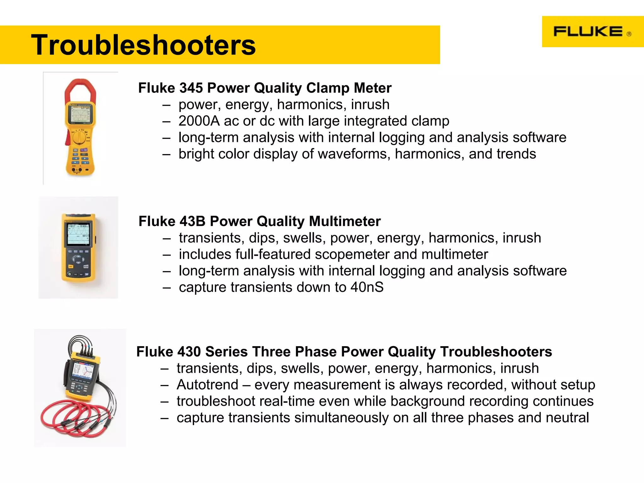 Fluke Power Quality | PPT
