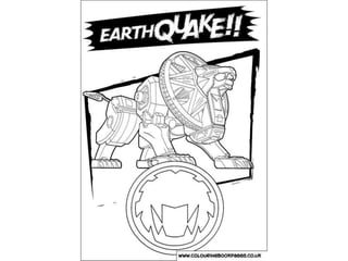 Power rangers Colouring Pages and Kids Colouring Activities | PPT